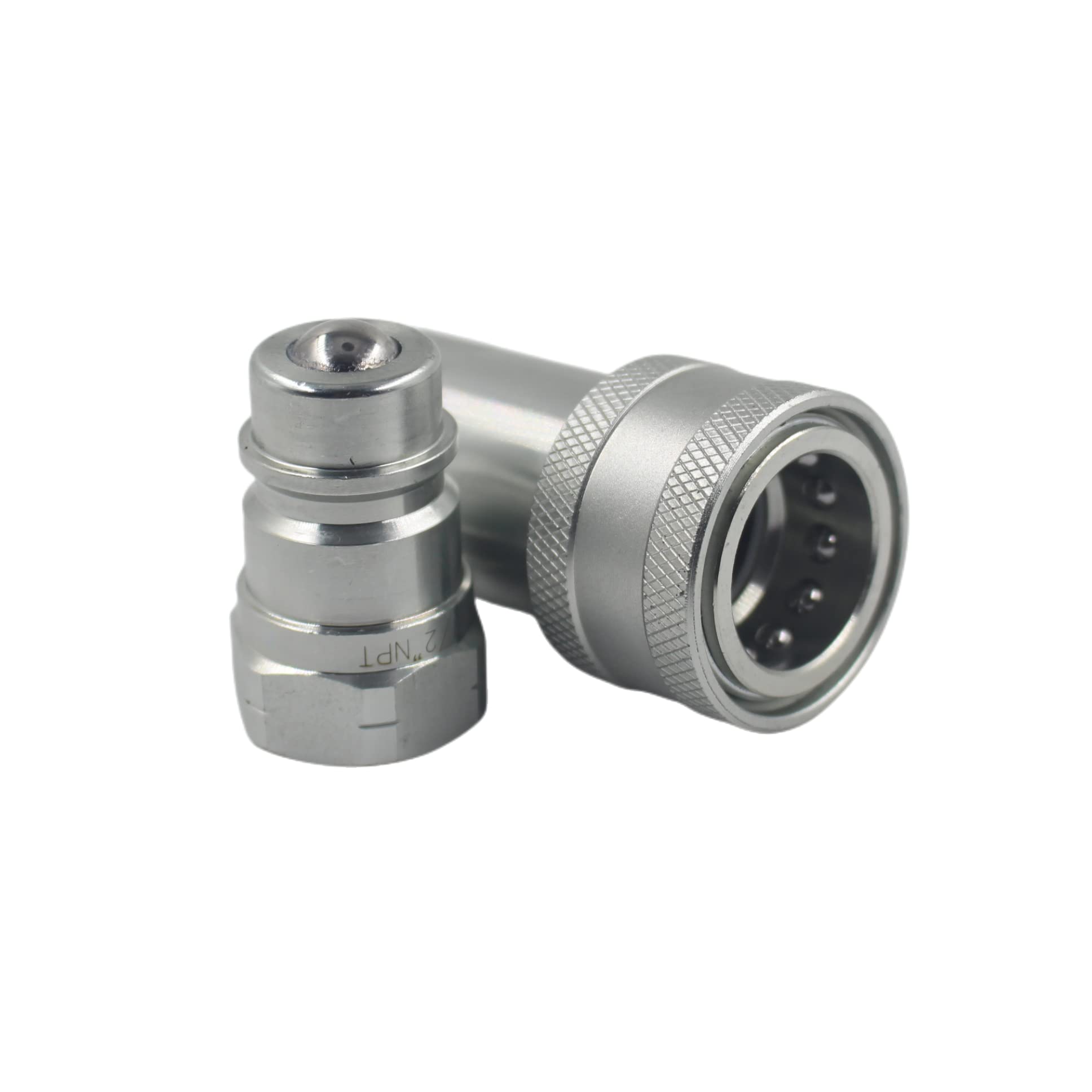 Snapklik.com : 2-Set 1/2" NPT ISO5675 Ag Hydraulic Quick Connect ...