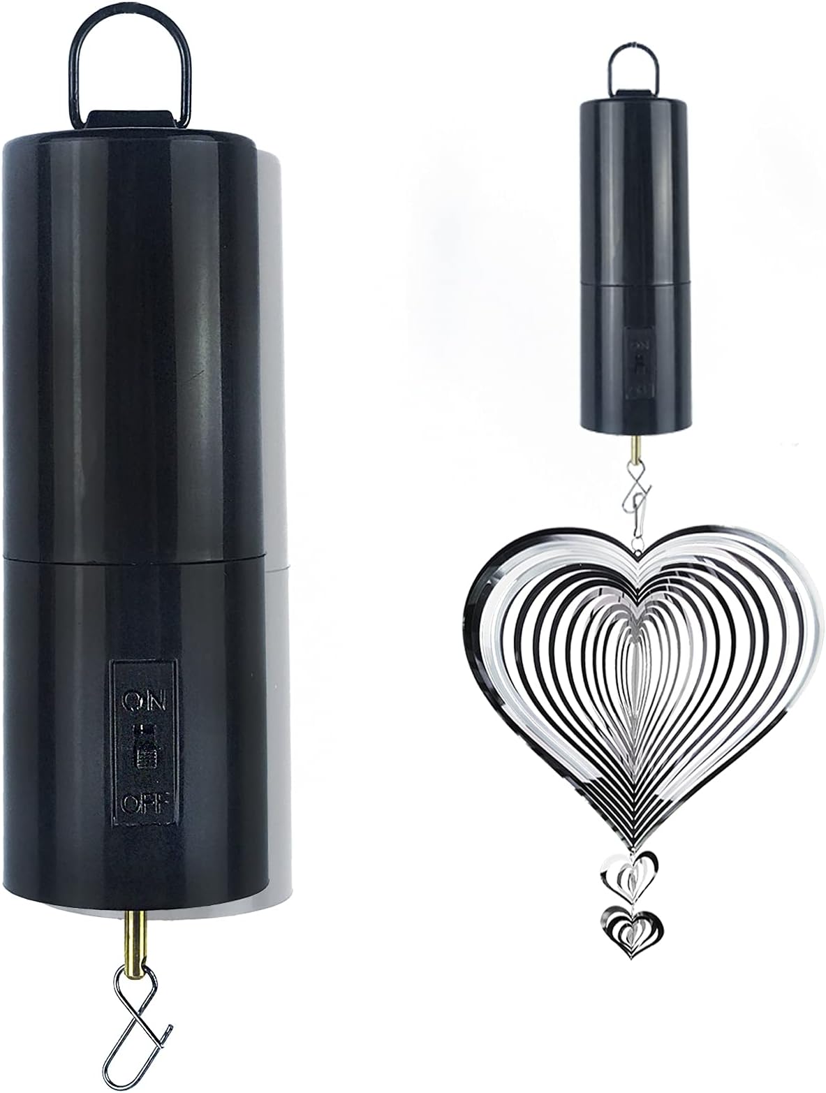 Amazon.com: FENDISI Hanging Black Rotating Motor for Wind Spinner and ...