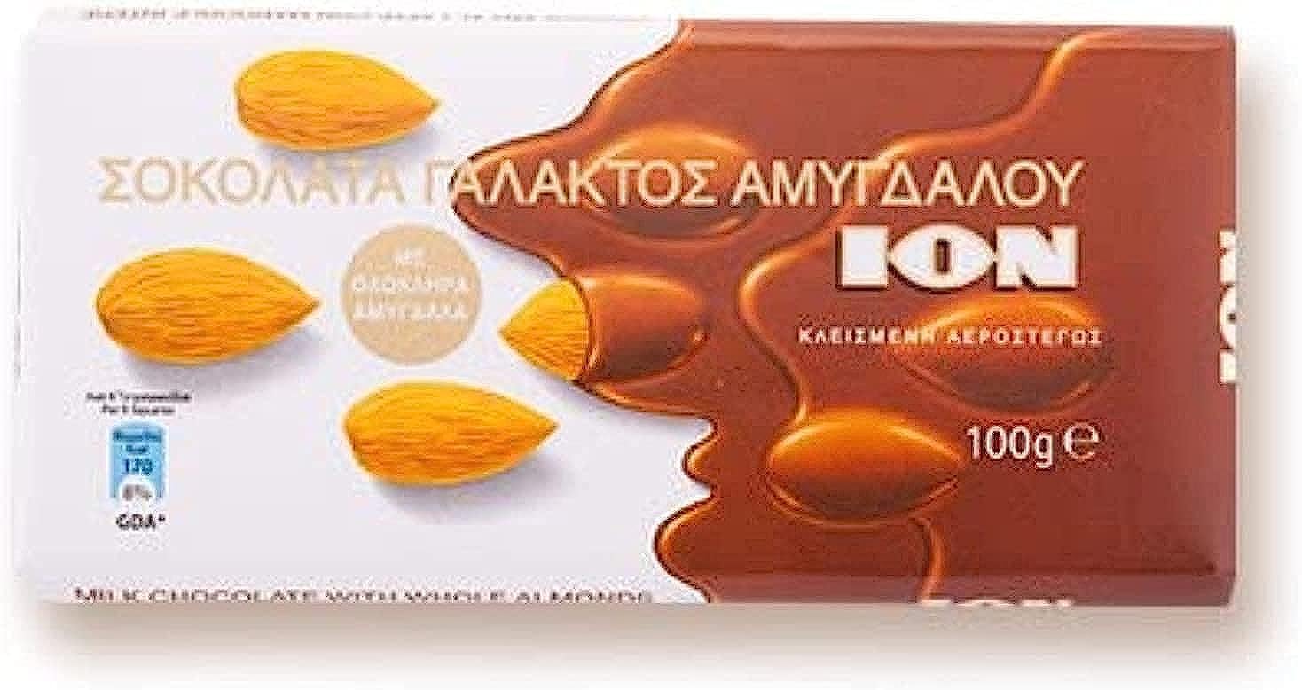 Ion Chocolate Almond 100 G: Buy Online at Best Price in Egypt - Souq is ...