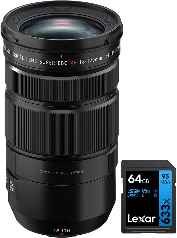 Amazon.com : Fujifilm 16780224 XF 18-120mm F4 LM PZ WR Lens for X Mount ...