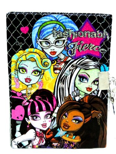Monster High Diary with Lock: Books - Amazon.ca