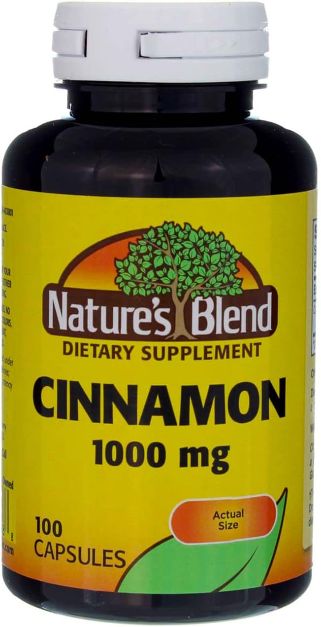 Amazon.com: 21st Century Cinnamon, 1000mg, 120 Vegicaps : Health ...