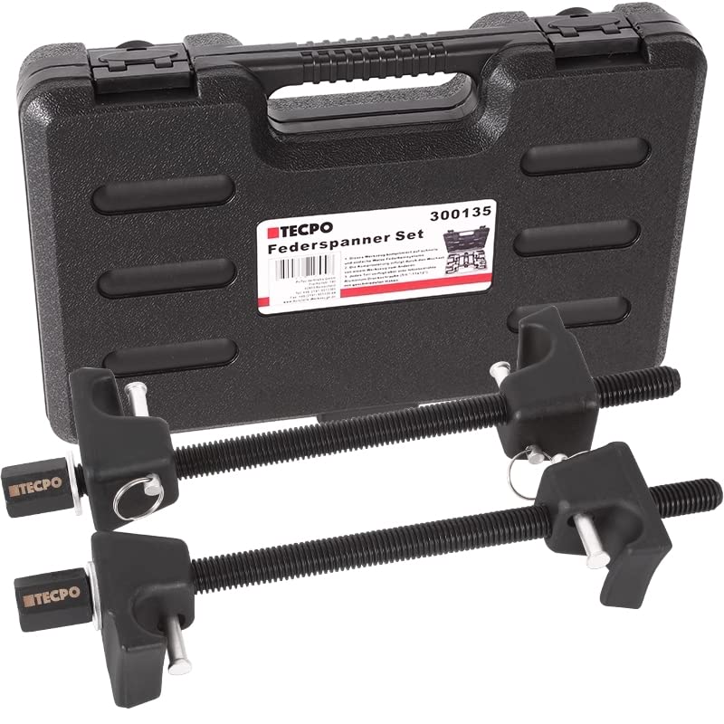 TECPO 300135 Spring Compressor Set Universal Tuning Suspension Strut ...