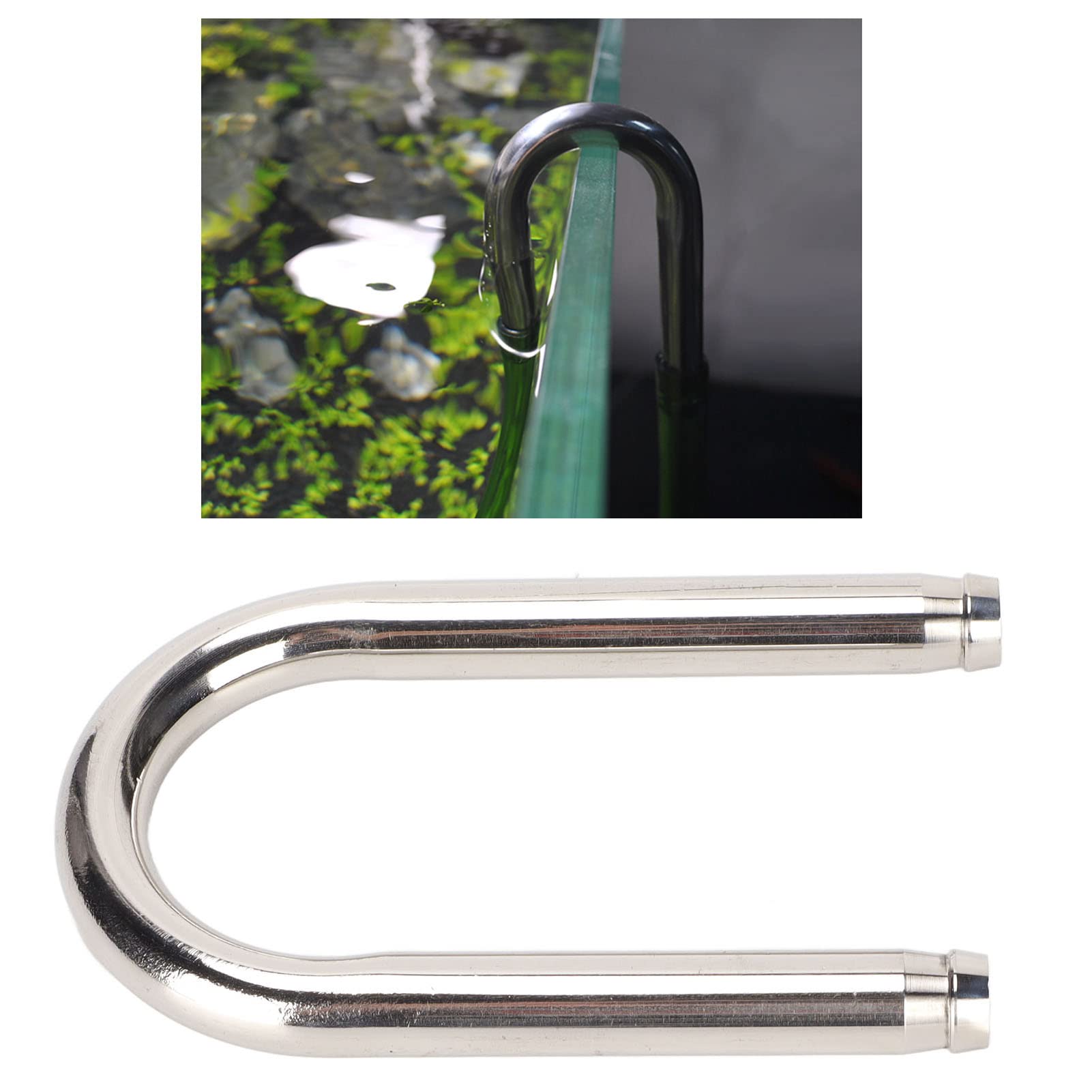 Snapklik.com : HEEPDD Stainless Steel Fish U Shape Pipe