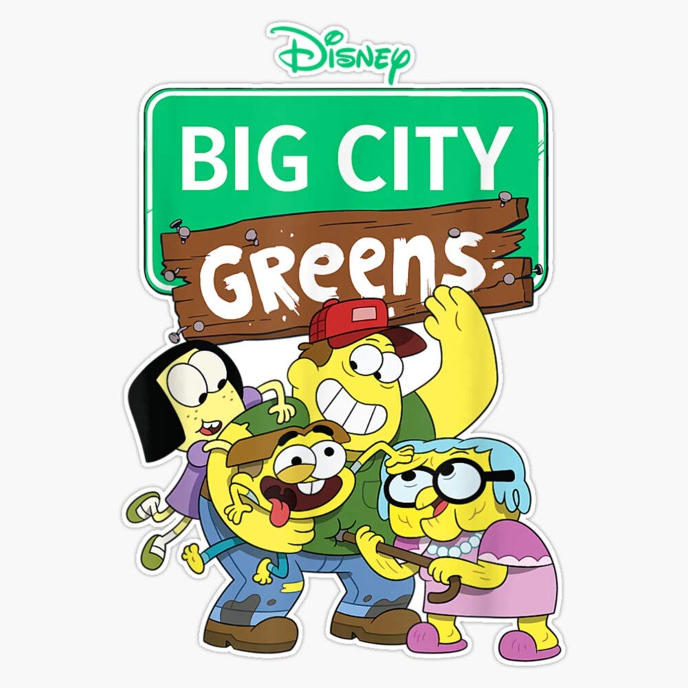 Amazon.com: Channel Big City Greens Sticker Bumper Sticker Vinyl Decal ...