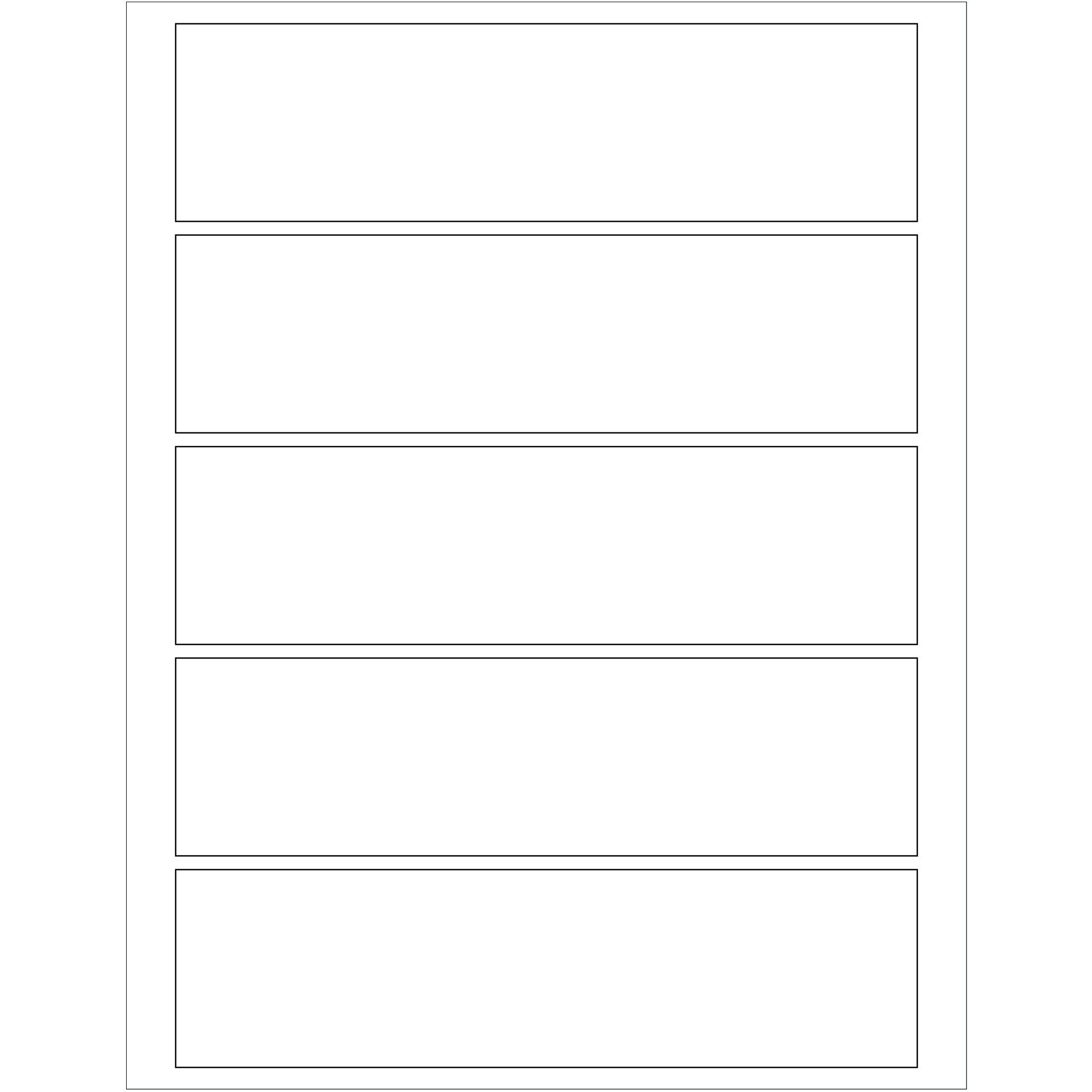 Amazon.com: BOX USA BLL133 Tape Logic Rectangular Laser Labels, 7 1/2 ...