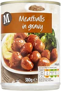 Morrisons Meatballs in Gravy, 380g : Amazon.co.uk: Grocery