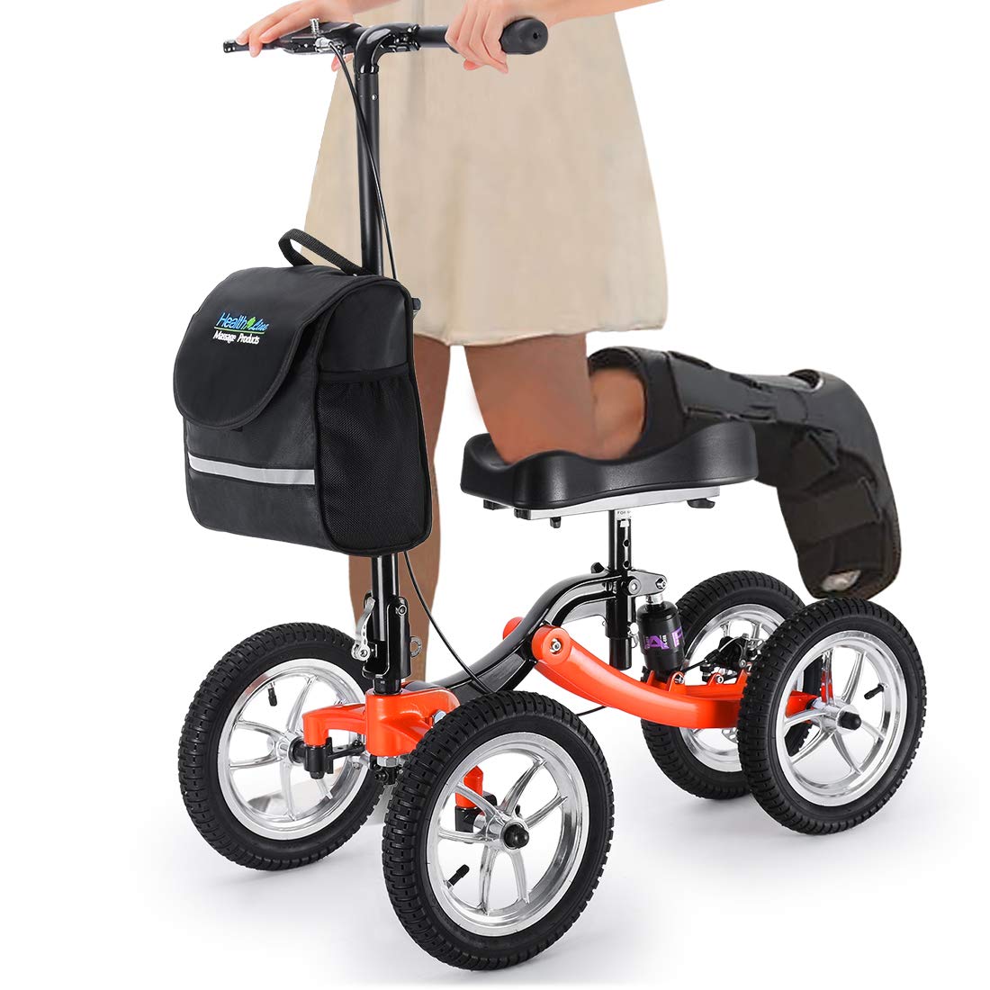 Buy Line Steerable Knee Walker - All Terrain Aluminum Scooter Knee ...