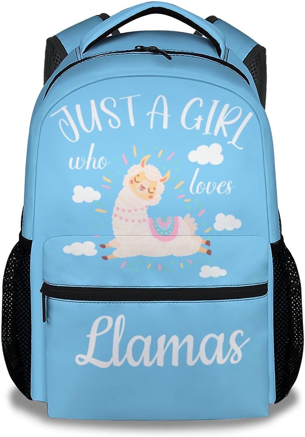Amazon.com | COOPASIA Llama Backpack for Girls Boys, 16 Inch Llama ...
