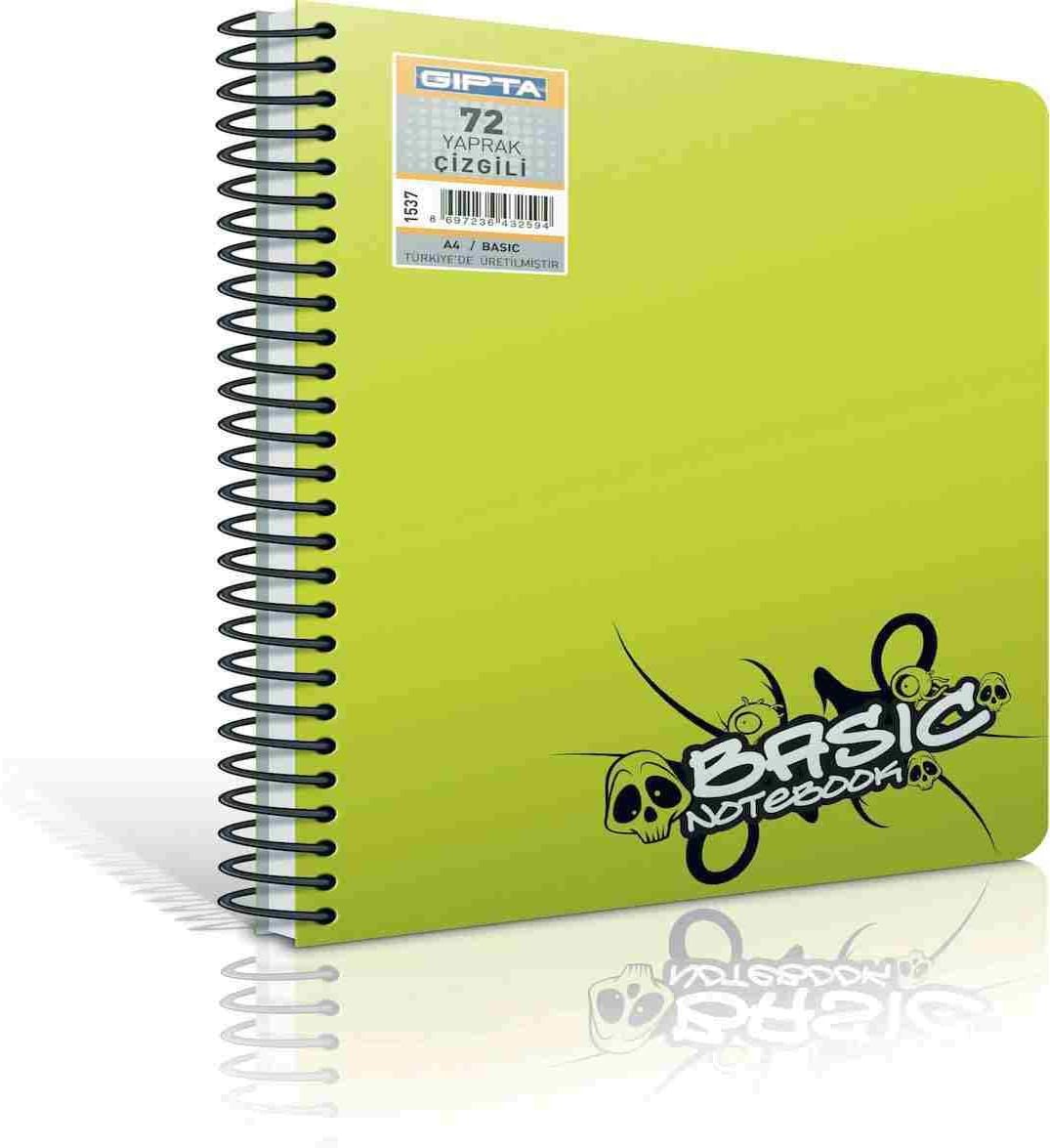 GIPTA DEFTER A4 BASIC SPR.KARTON PP 144YP.KAR.1545 : Amazon.com.tr ...