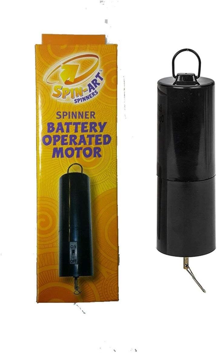 Spin Art Battery Operated - Wind Spinner - Easy Hanging Motor - 30 RPM ...