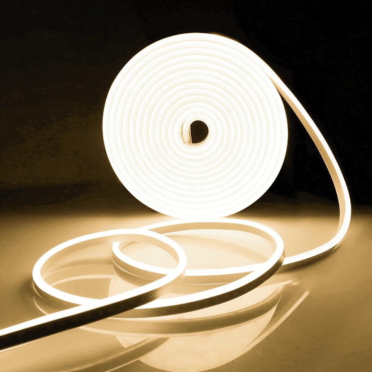 ADOOCA Neon flex Luces led neon 5M Neón LED Tira de luces LED de neón ...