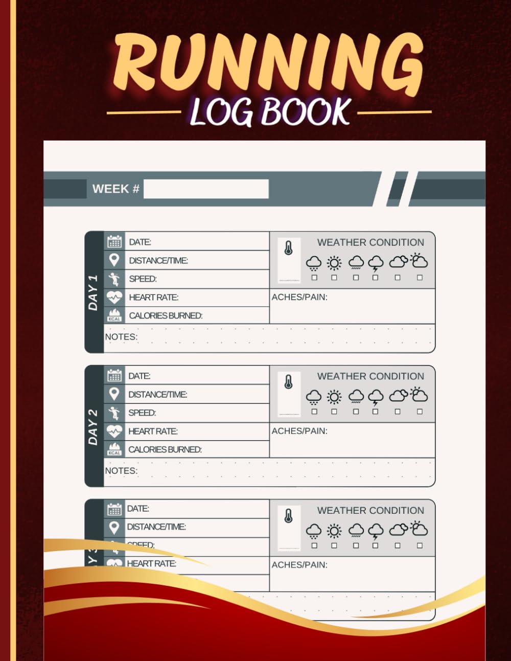 Complete Running logbook For Runners: Runners Journal For Man and Women ...