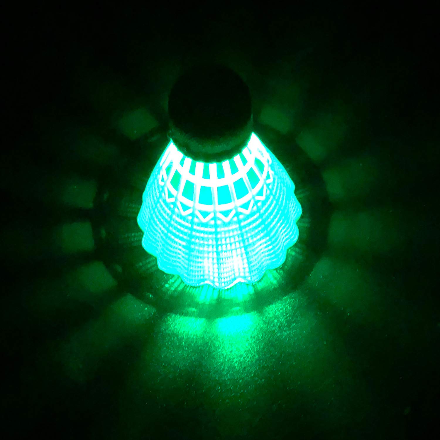 Snapklik.com : LED Badminton Shuttlecocks Nylon, Dark Night Glow ...