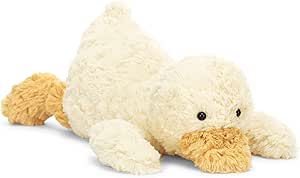 Amazon.com: Jellycat Tumblie Duck Medium Stuffed Animal : Toys & Games