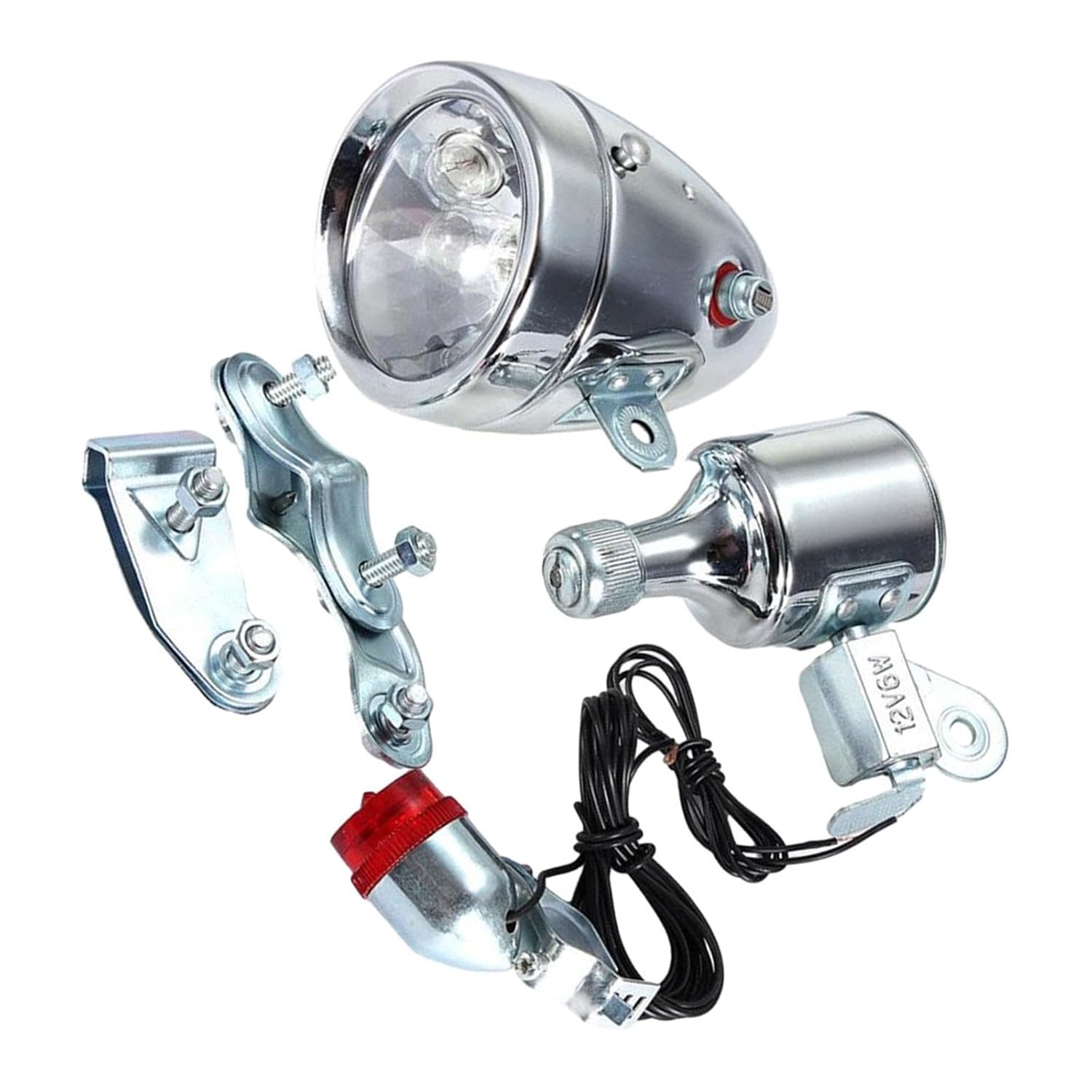 Bnf® Dynamo Bike Light Set with Included Wiring Eco Friendly Waterproof ...