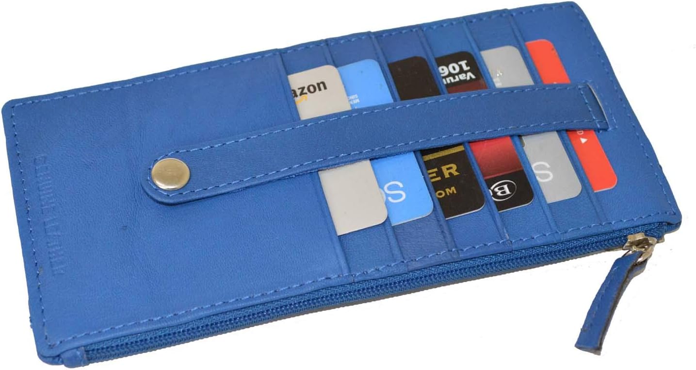 Amazon.com: Leatherboss Genuine Leather Women's All in One Credit ...