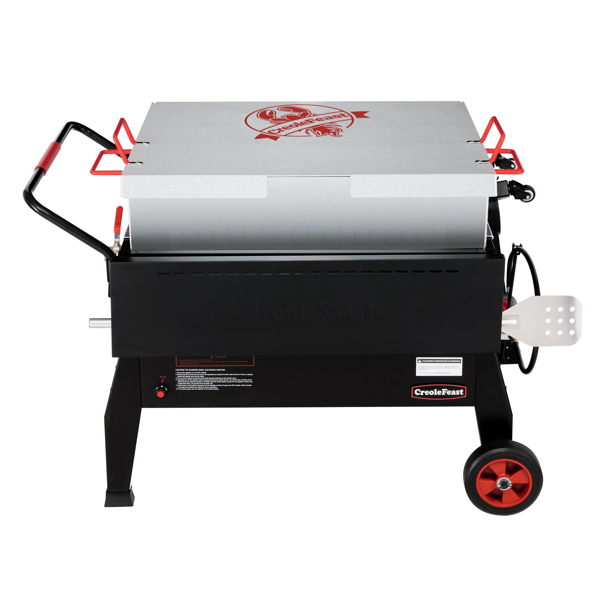 Amazon.com: Creole Feast CFB2001 150 QT Crawfish Boiler, Outdoor Double ...