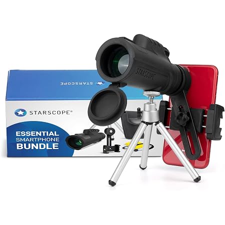Amazon.com : StarScope Monocular Telescope G3 and Phone Mount - 10x ...