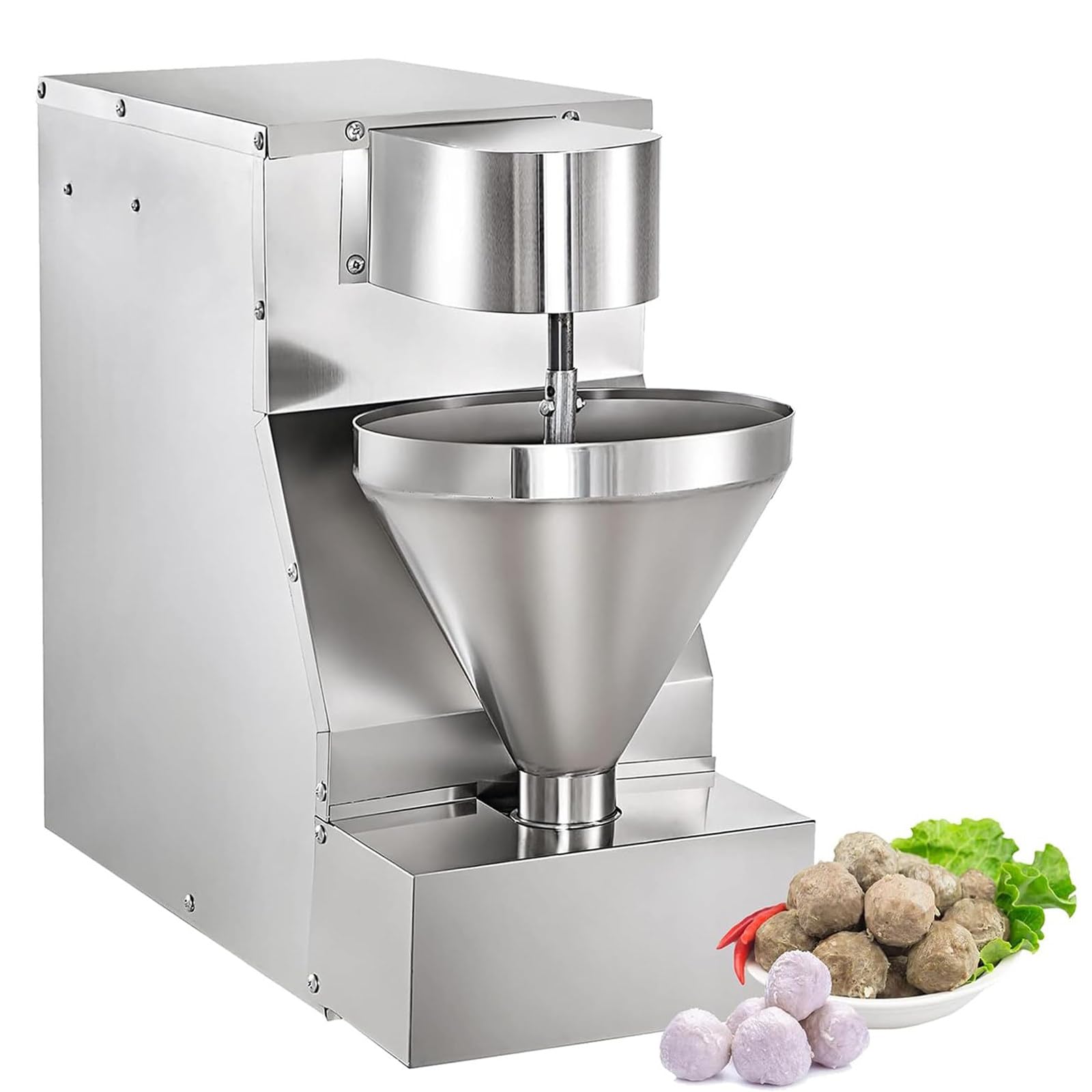 Commercial Electric Meat Ball Maker Stainless Steel + 5 Shapes - 18/20 ...