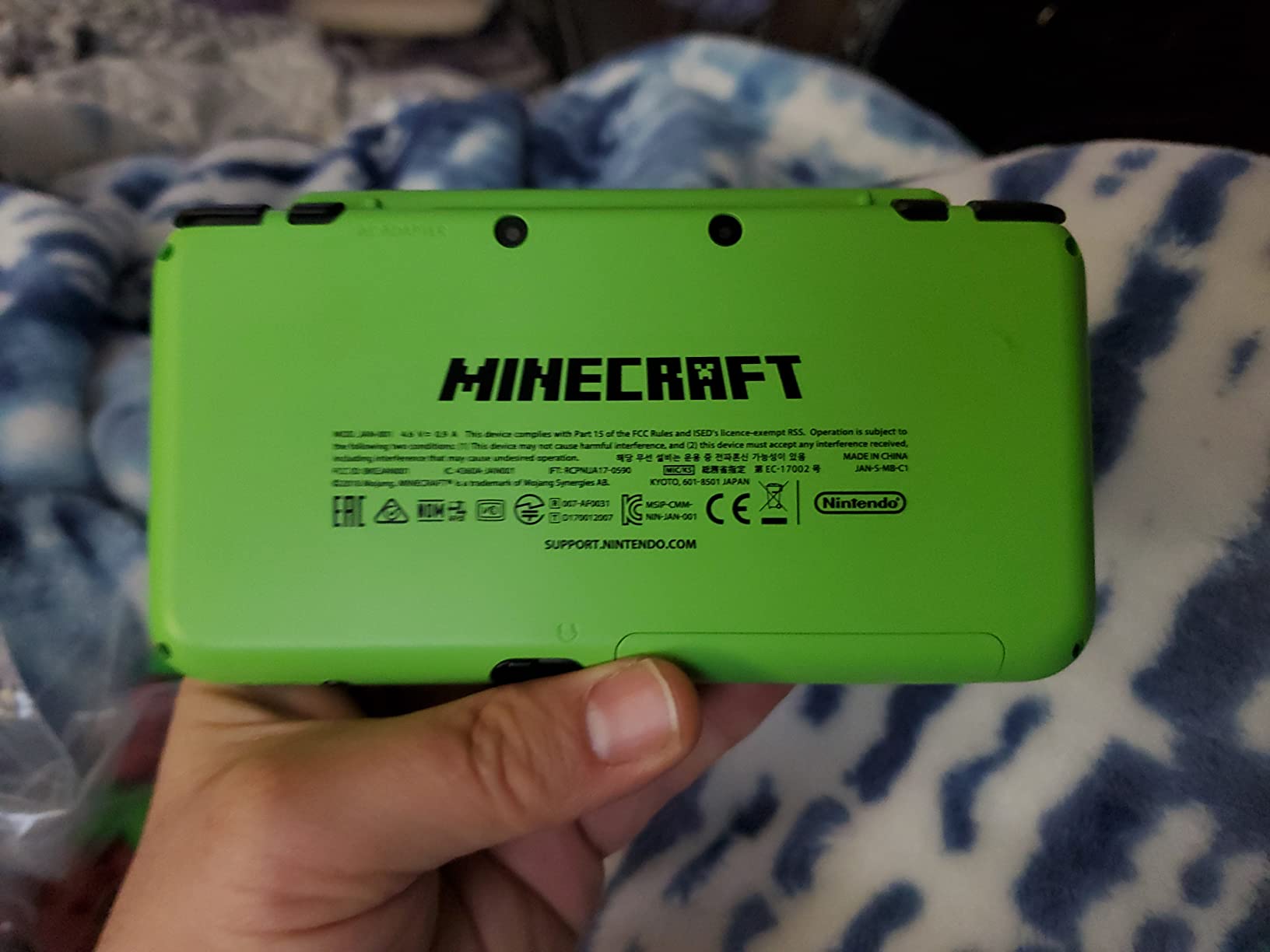 Amazon.com: MINECRAFT CREEPER EDITION NEW Nintendo 2DS LL Game Console ...