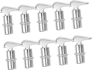 Amazon.com: Cabilock 10pcs Adjustable Metal Shelf Brackets and Pegs for ...