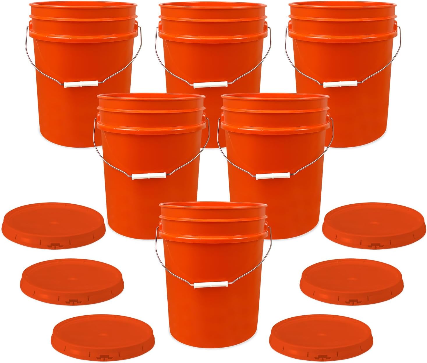 Amazon.com: ePackageSupply 5 Gallon Bucket with Airtight Lid | Made in ...
