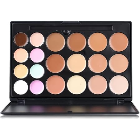 Amazon.com : PROLUX 6 COLOR CREAM CONTOUR CONCEALER CORRECTOR PALETTE ...