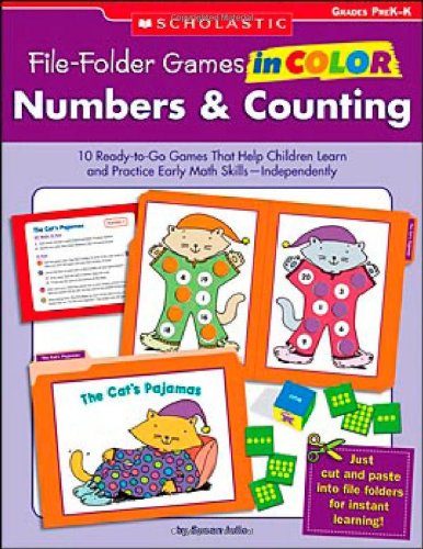 Amazon.com: File-Folder Games in Color: Numbers & Counting: 10 Ready-to ...