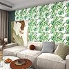 Yullpaper Green Jungle Wallpaper Botanical Sticky Back Plastic Roll ...