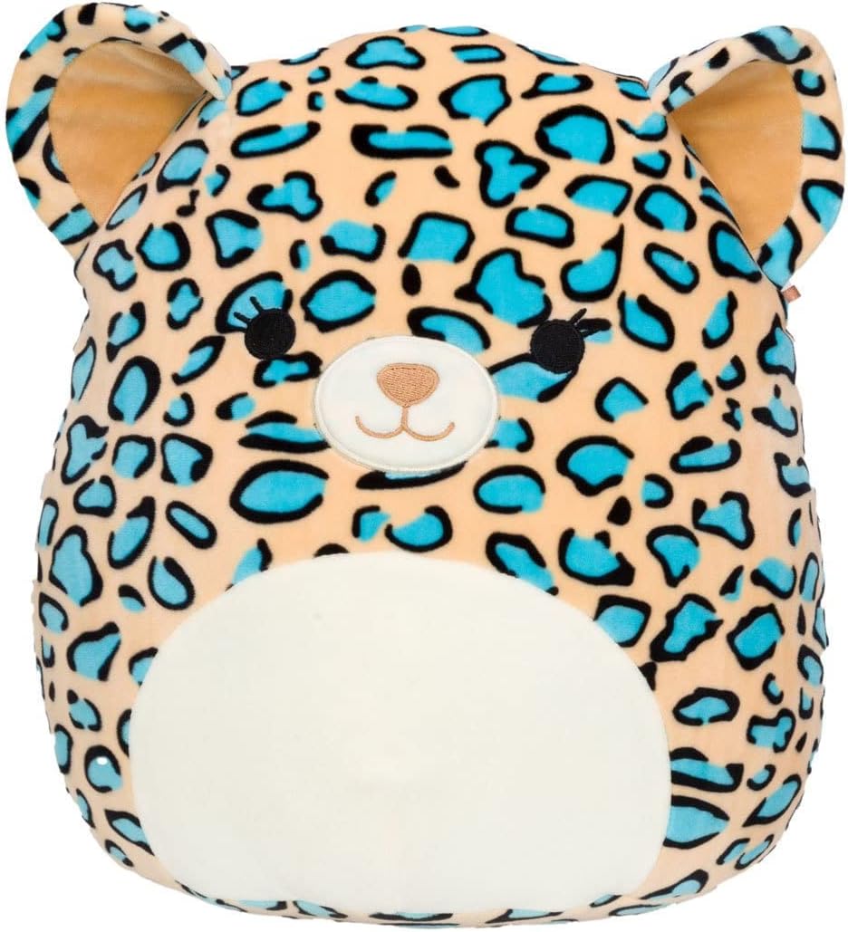 Amazon.com: Squishmallow Emanga The Leopard 16 inch Plush Stuffed ...