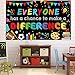 Amazon.com: Large Classroom Banner Fabric Positive Banner Inspirational ...