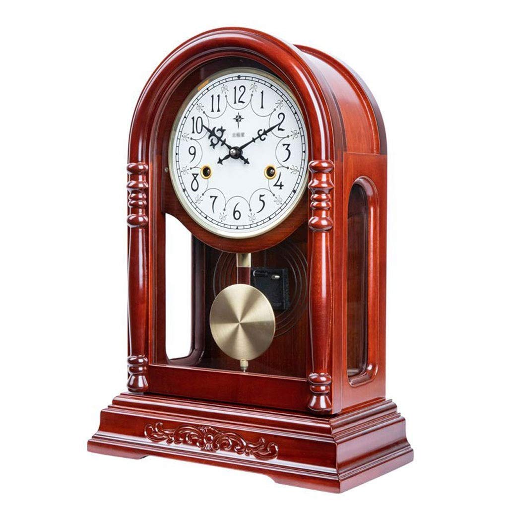 Buy Desk Clock Pure Copper Movement Mechanical Watch Table Clock Solid ...