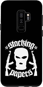 Amazon.com: Galaxy S9+ Gangster Rap Hip Hop Rapper Streetwear Ski Mask ...