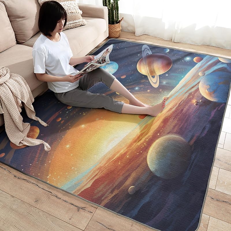 Solar System Rug 5x7
