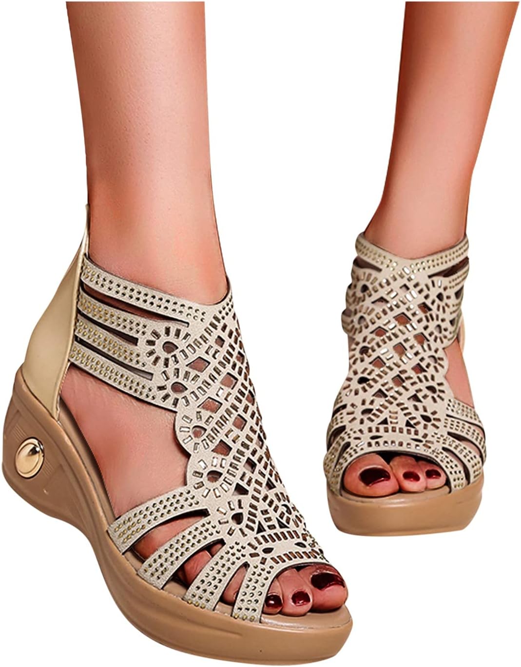 Amazon.com: Eduavar Summer Sandals for Women 2023, Women Sandals ...