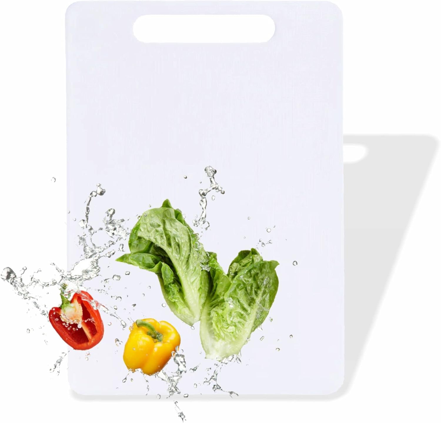 Plastic Cutting Board Thick Chopping Board Non Porous Non Slip Food ...