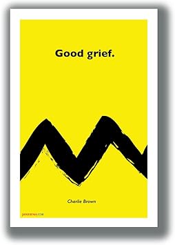 Amazon.com: Good Grief - Charlie Brown - NEW Funny Novelty Peanuts ...