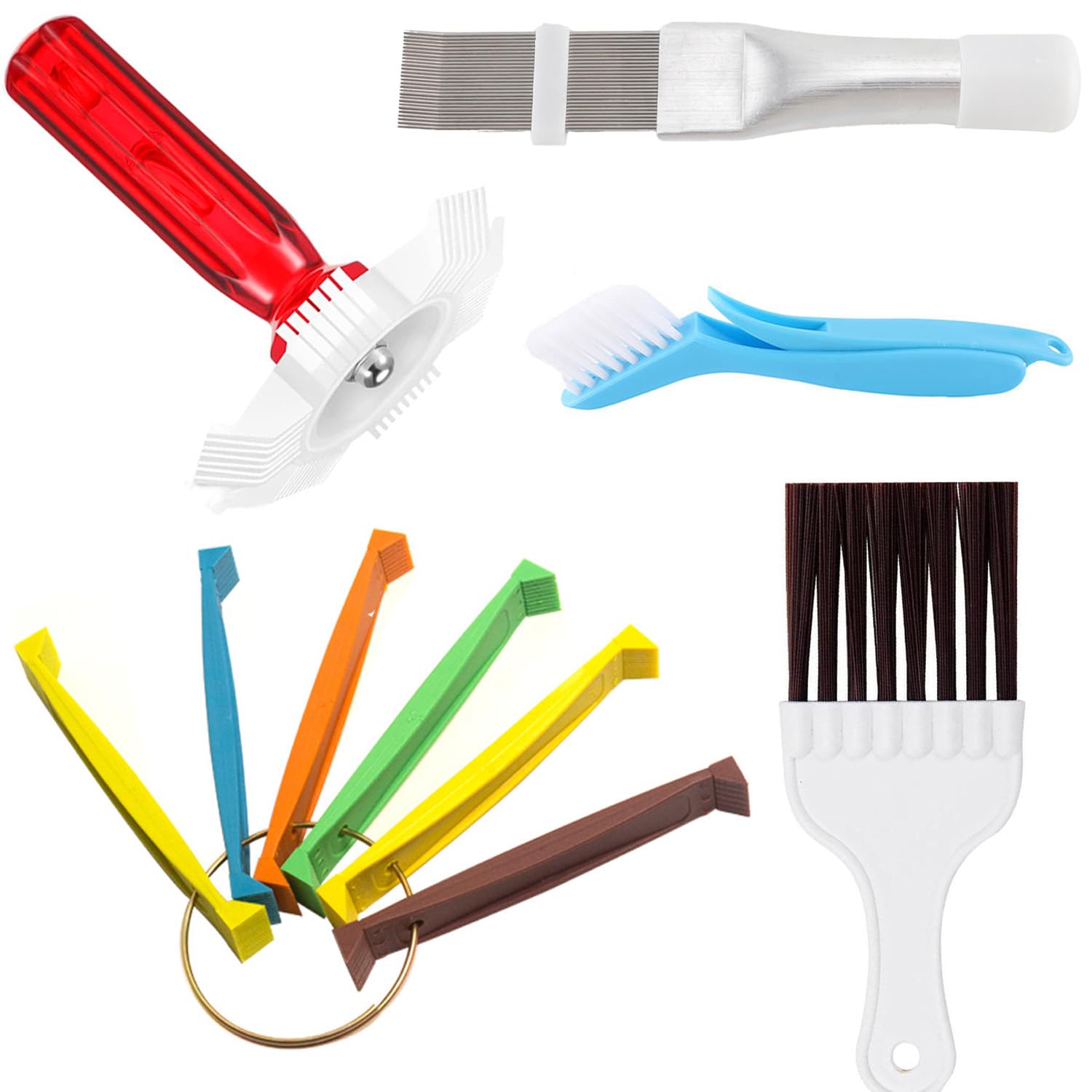 Amazon.com: LonlyEagle 5 Piece Air Conditioner Fin Cleaner Set ...
