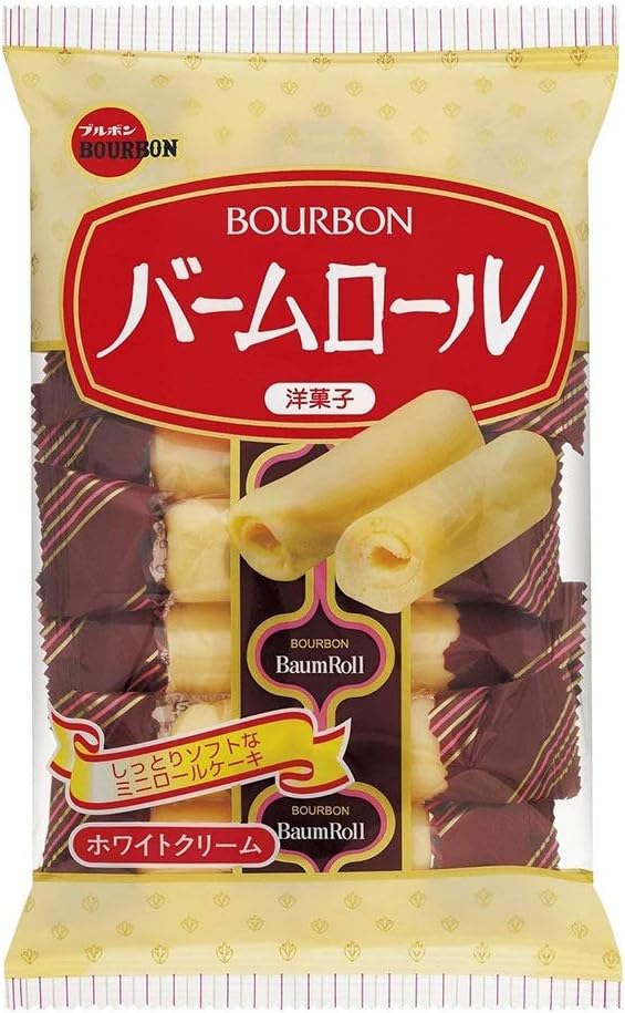 Amazon.com: Miss Cho Cho Baumkuchen Japanese Sponge Cake, 16 Packs, 28. ...