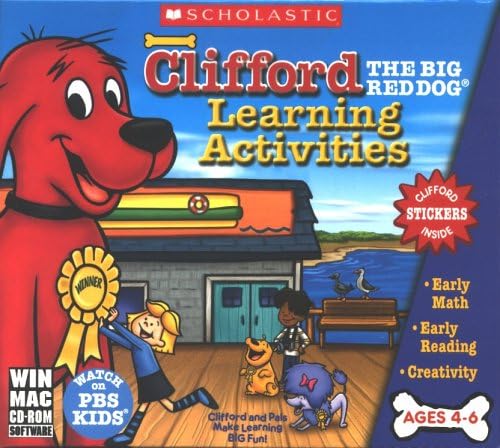 Amazon.com: Scholastic Clifford Learning Activities [Old Version ...