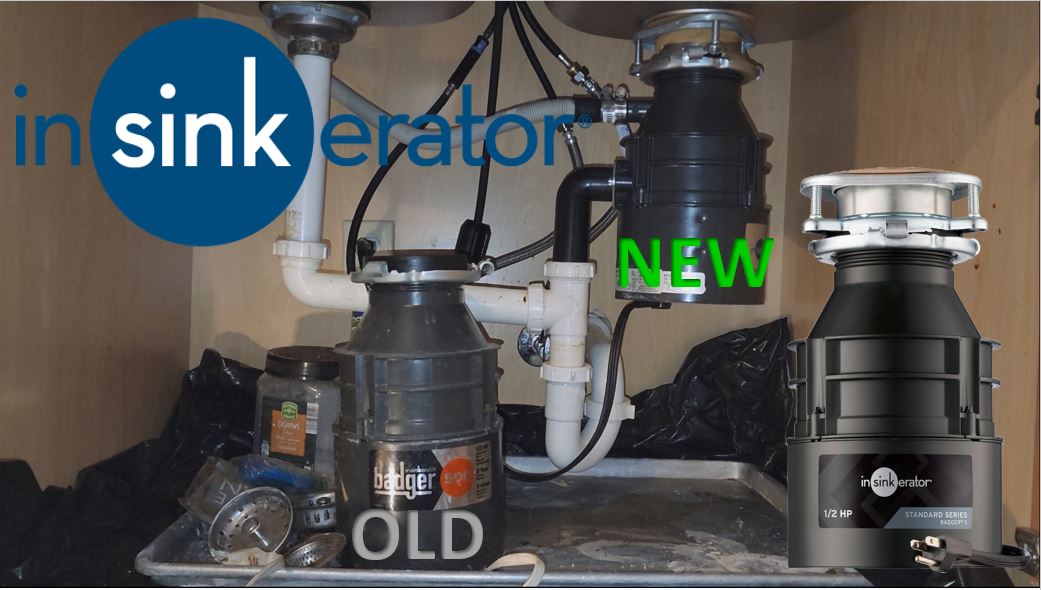 Watch InSinkErator Badger 5 Garbage Disposal | Remove & Install on ...