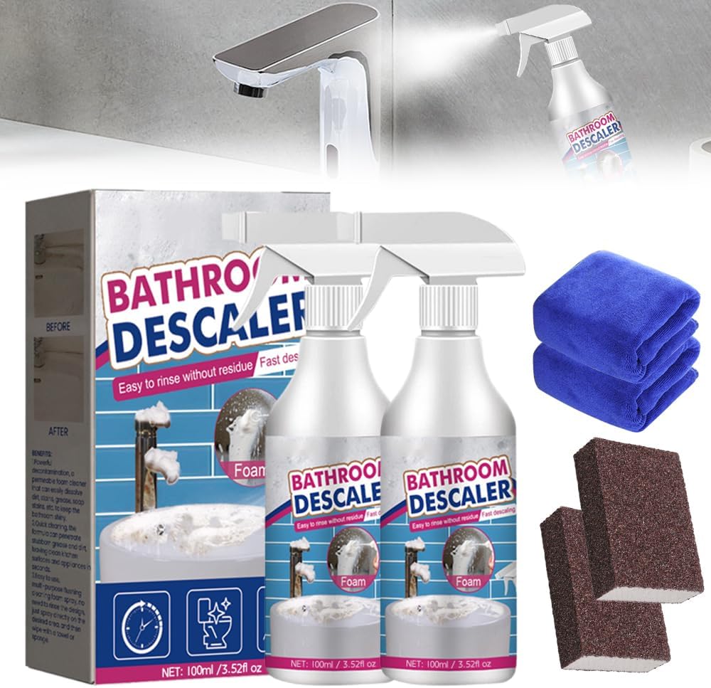 Amazon.com: Bathroom Cleaner Spray, 2025 Upgraded Multipurpose Bathroom ...