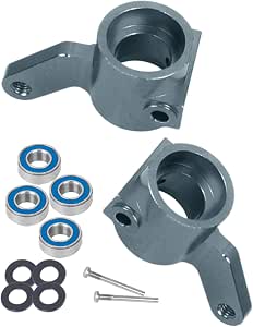Amazon.com: RCHuiWow RC Steering Blocks Upgrades Part for 1/10 2WD ...