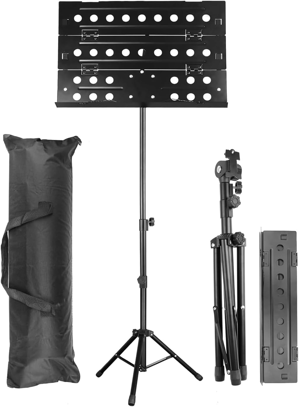 Amazon.com: Augioth Music Stand Sheet Music Stand Folding Music Stand ...