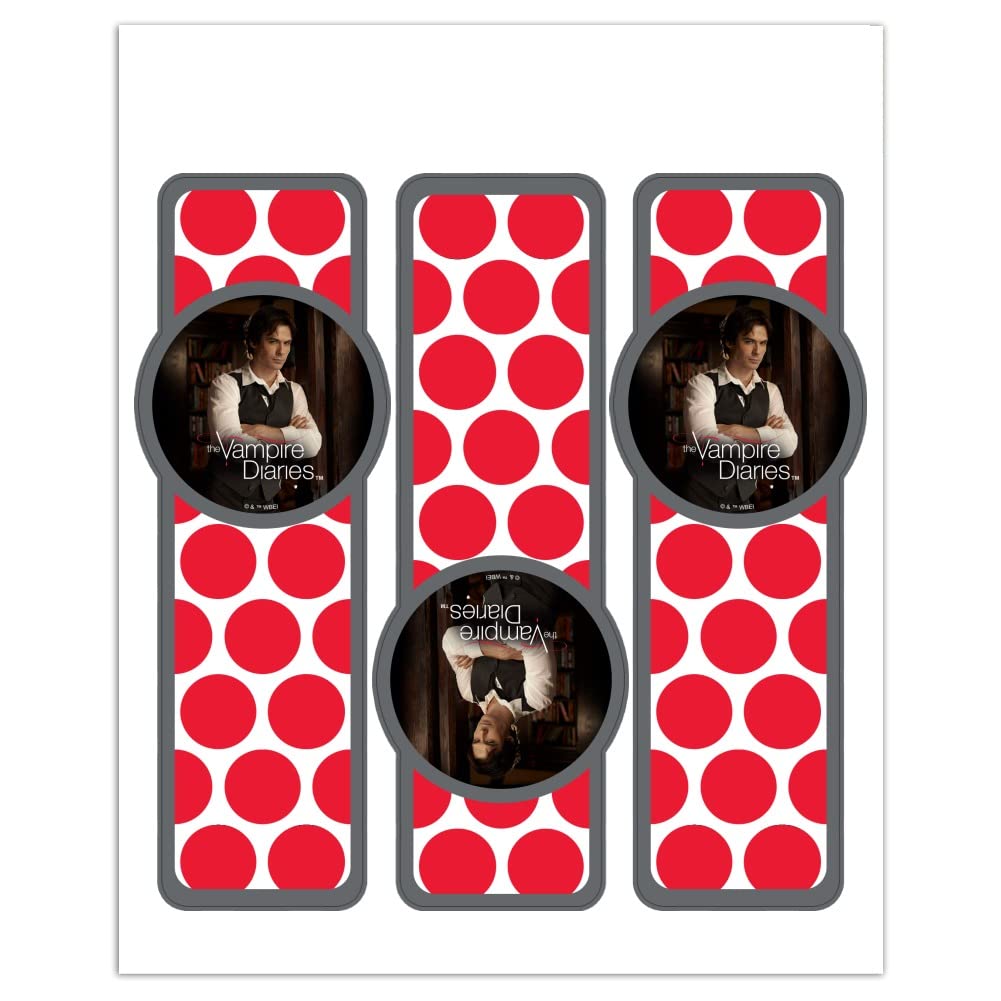 Amazon.com: The Vampire Diaries Damon Set of 3 Glossy Laminated ...