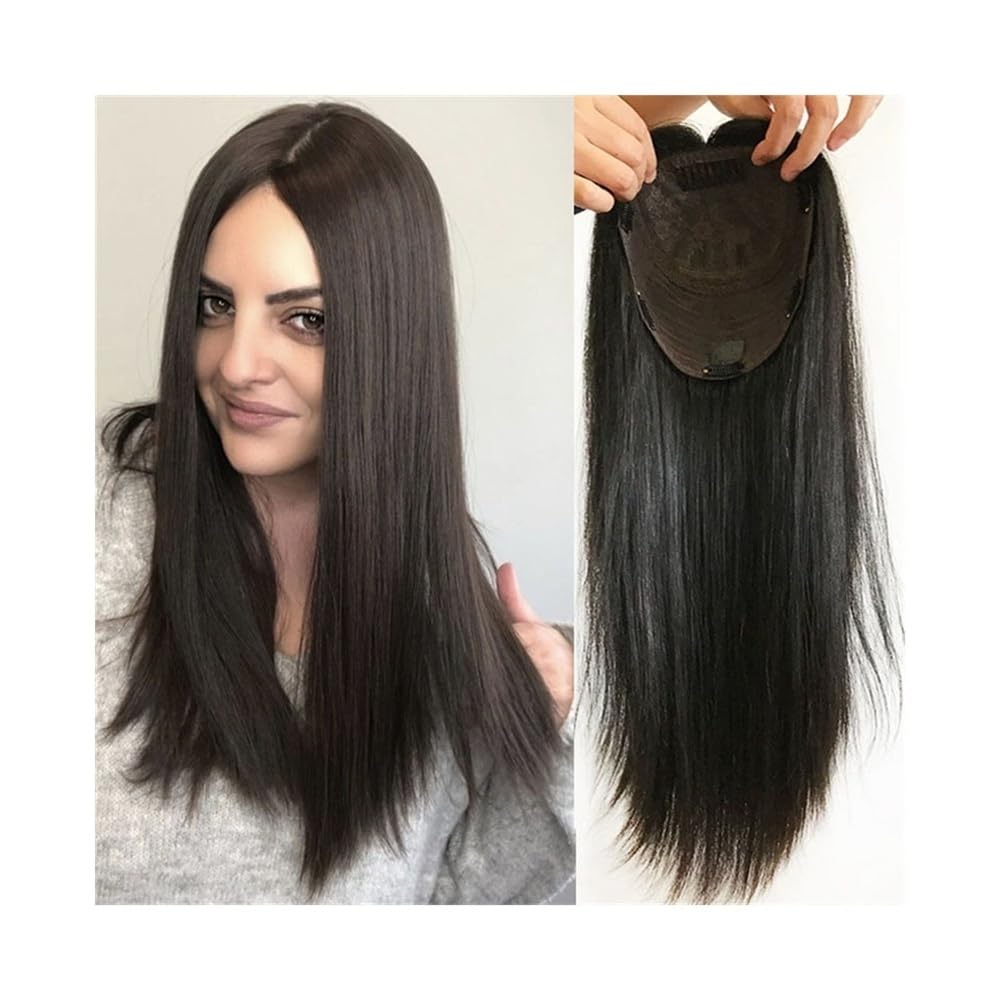 Amazon.com : Hair Toppers for Women 10"-20" Long Silky Straight Hair ...