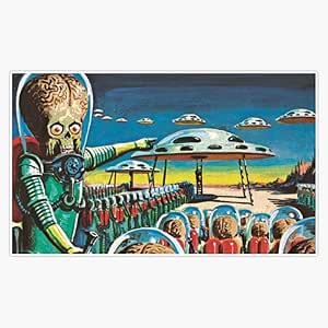 Amazon.com: MAGNET Mars Attacks! 3 Magnetic Vinyl Sticker Decal Magnet ...