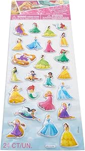 Disney Princess Puffy Sticker Sheet, Stickers - Amazon Canada
