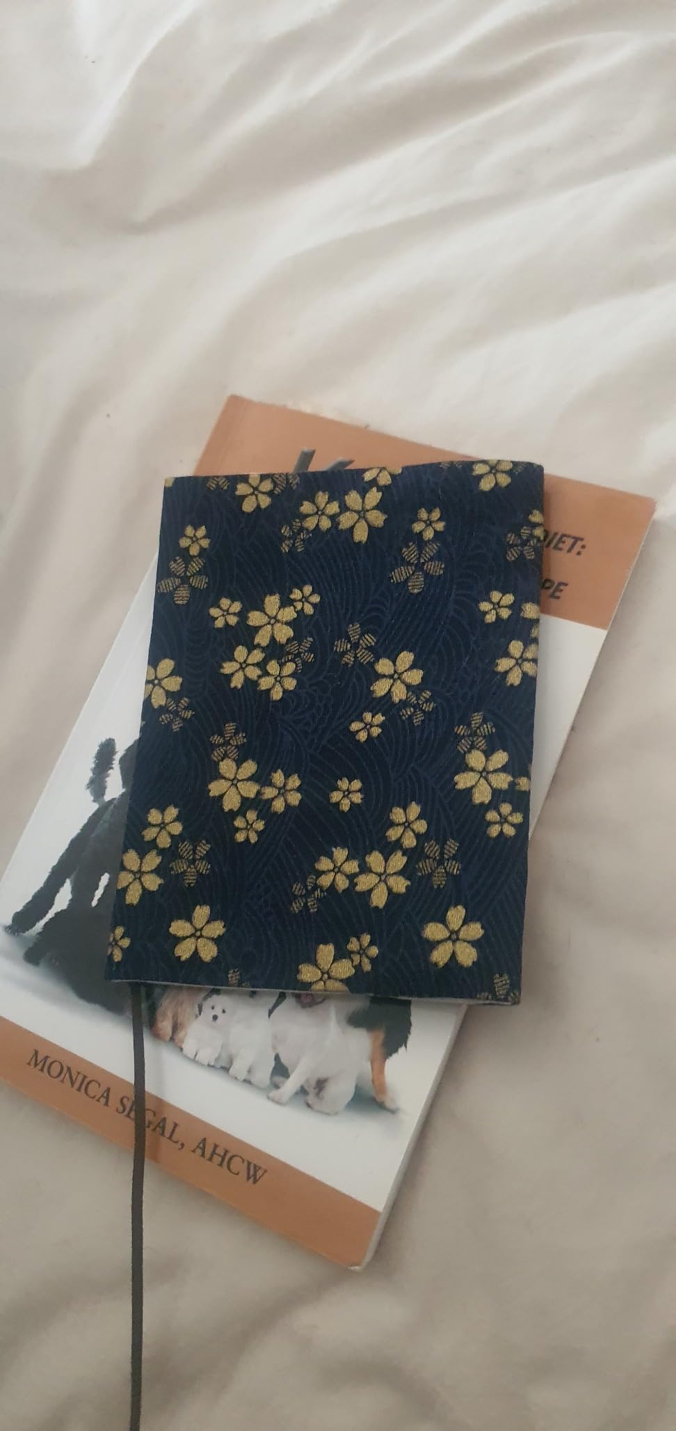 KALLORY Cherry Blossom Book Cover Book Covers for Soft Cover Books ...